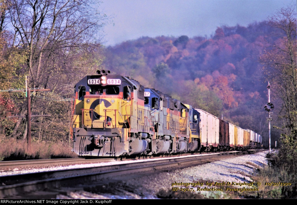 (SEE & HEAR)--CSX Chessie 6034